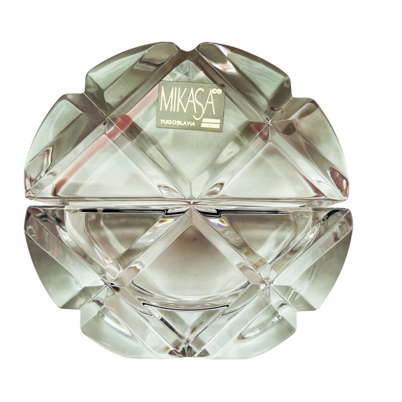 Mikasa | Accents | Mikasa Crystal Yugoslavian Candlestick 2 Pc Set ...